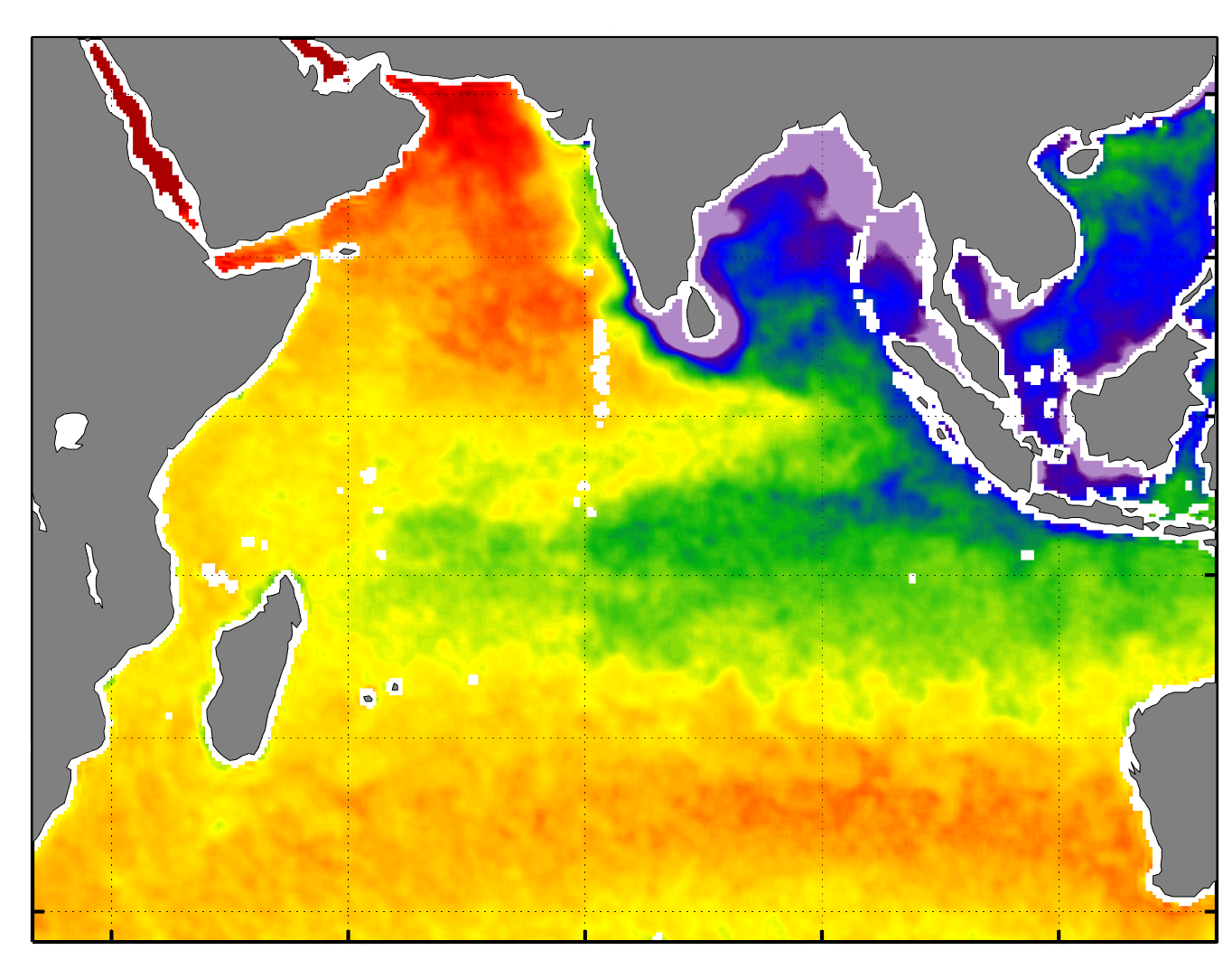Monthly Salinity and Gradient Maps – Earth and Space Research