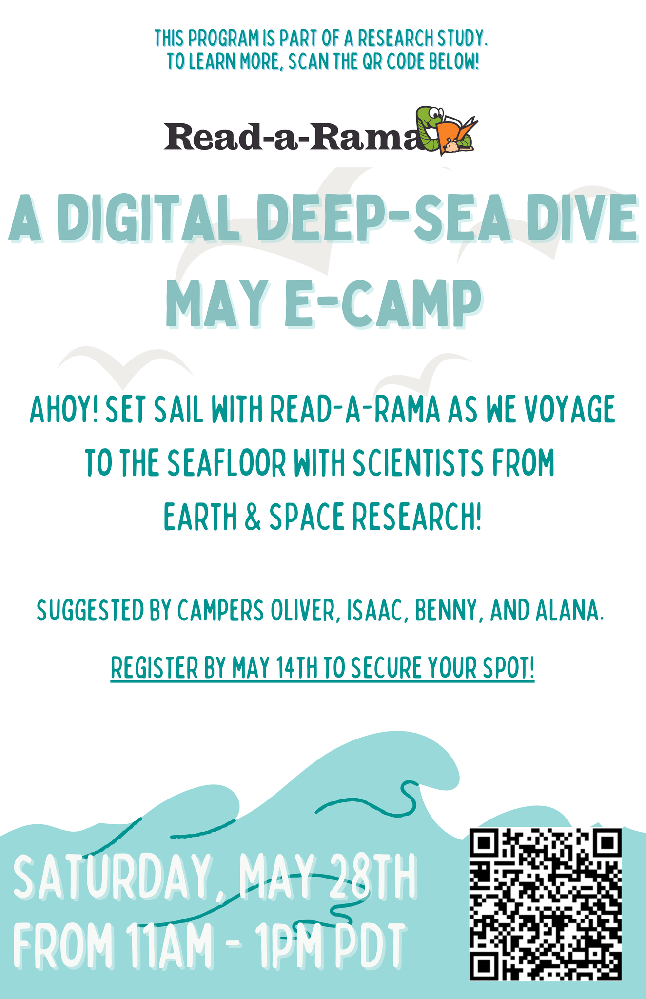 Camp Read-a-Rama – Earth and Space Research